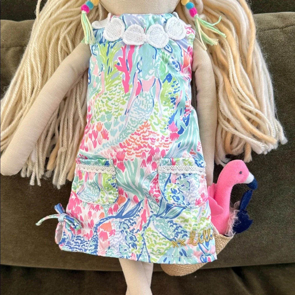 Lilly Pulitzer | Accessories | Lilly Pulitzer X Pottery Barn Girls Doll ...